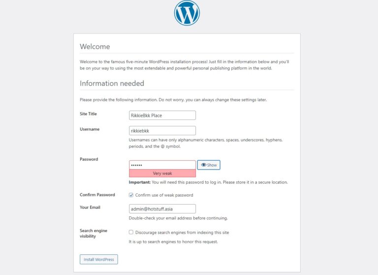 Host Your Wordpress Website In A Proxmox Lxc Docker Container And Connect It To The World